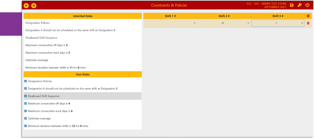 Shift Rostering System - Knowledge Touch