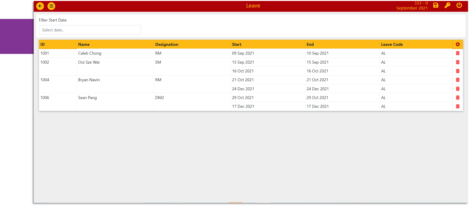 Shift Rostering System - Knowledge Touch