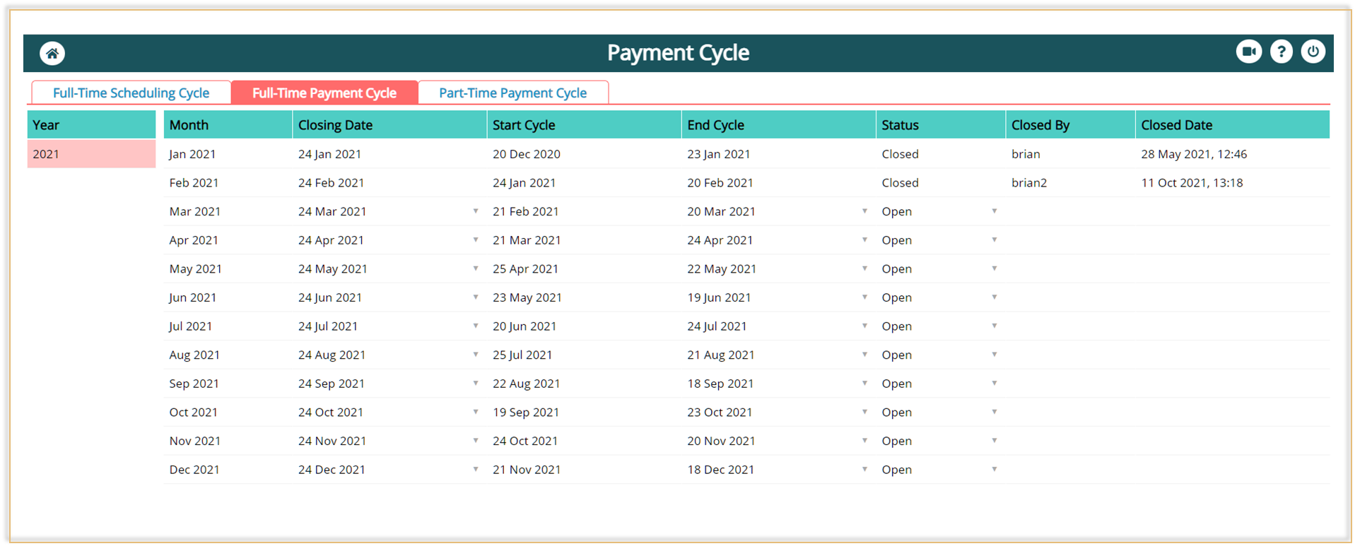 Time Management Module - Knowledge Touch